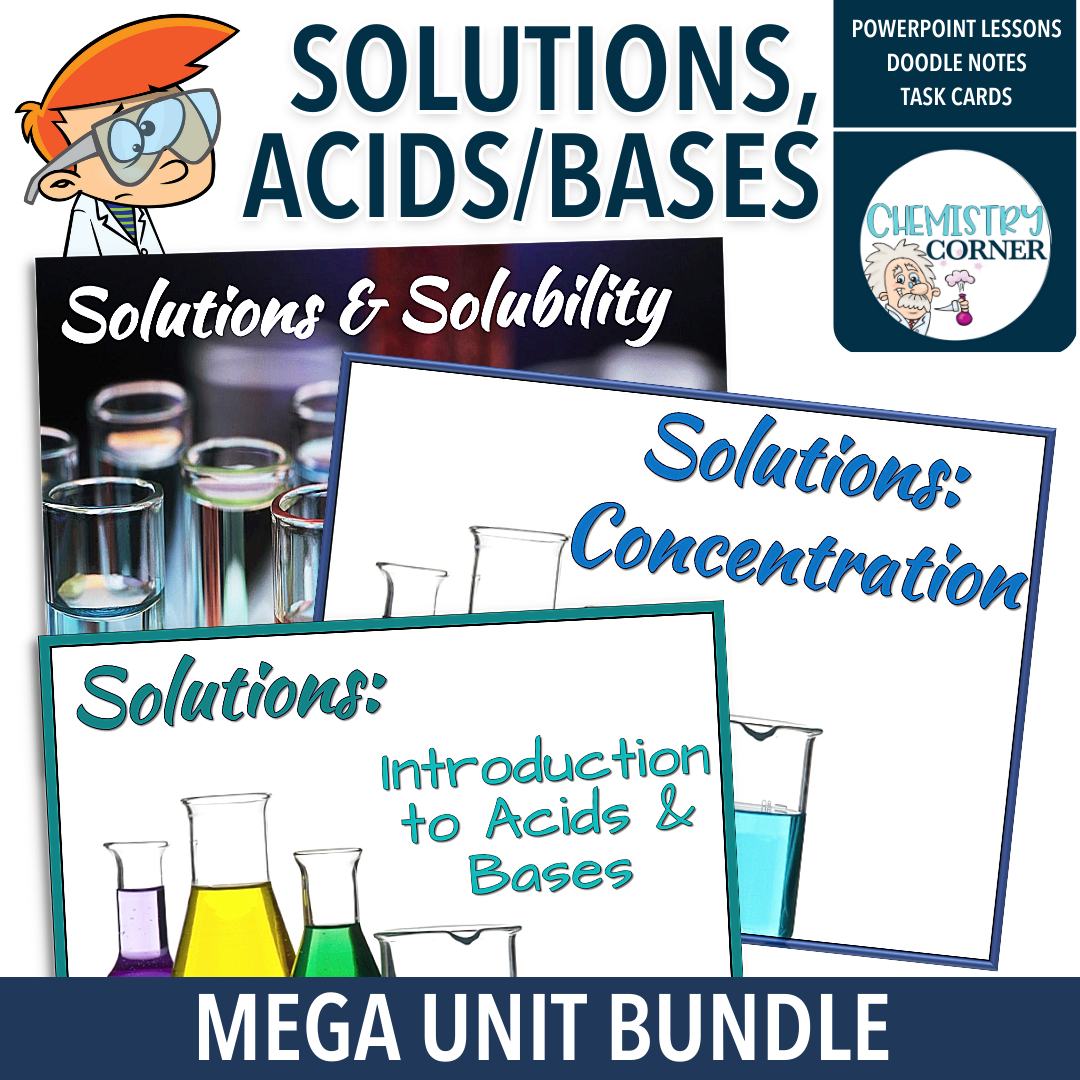 15-Solutions & Acids/Bases – Chemistry Corner