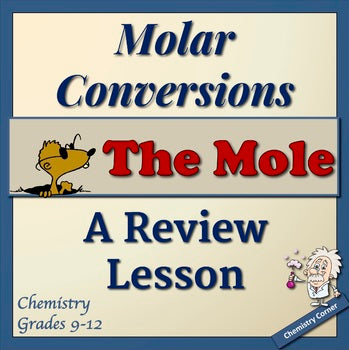 Chemistry: The Mole- A Review Lesson – Chemistry Corner