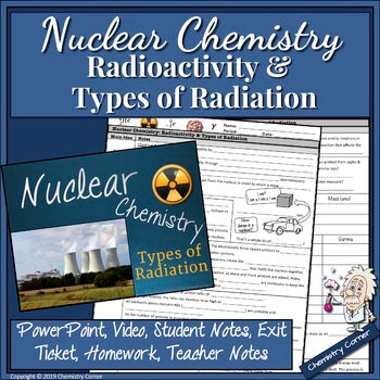 Nuclear Chemistry: Radioactivity & Types of Radiation – Chemistry Corner