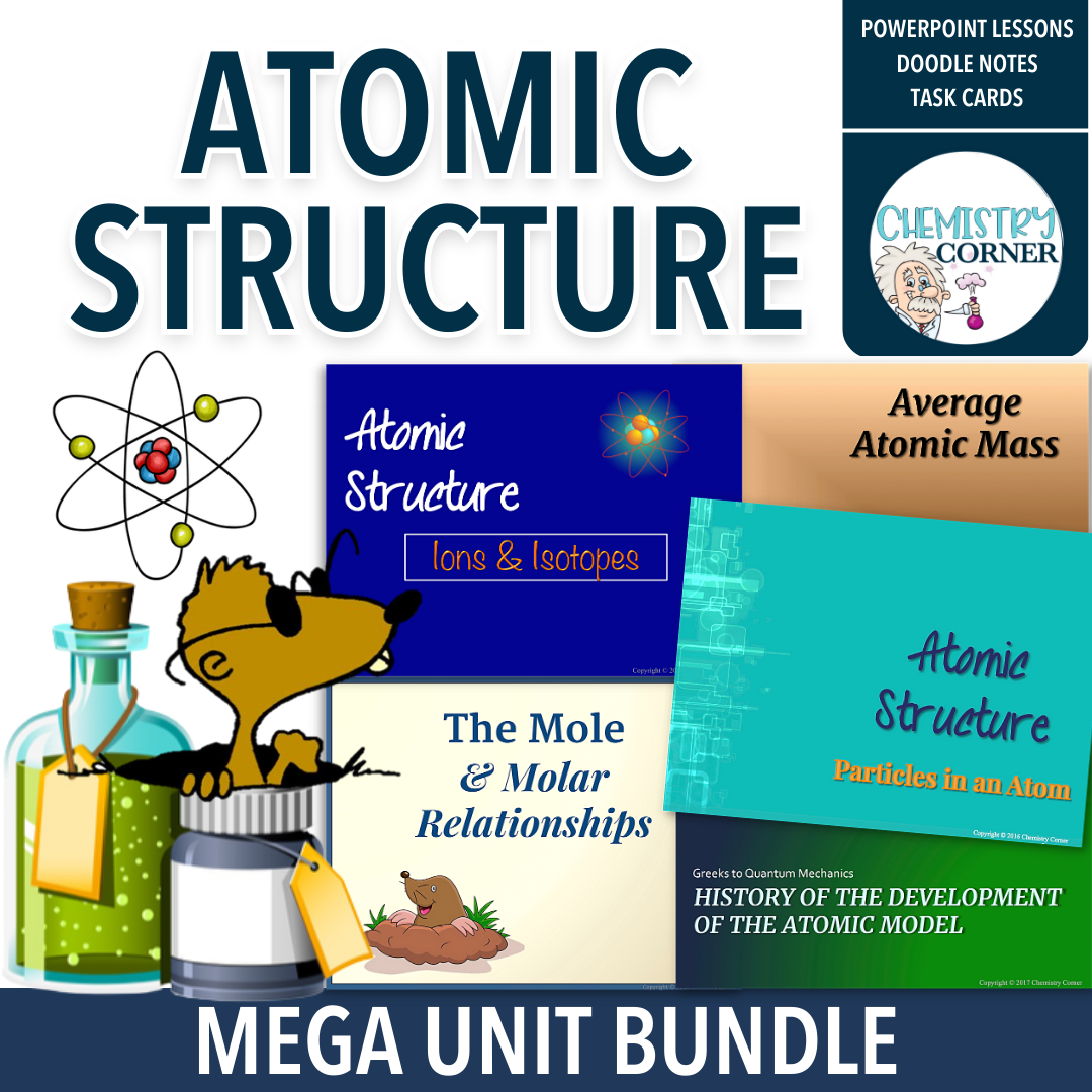 03-Atomic Structure & The Mole – Chemistry Corner
