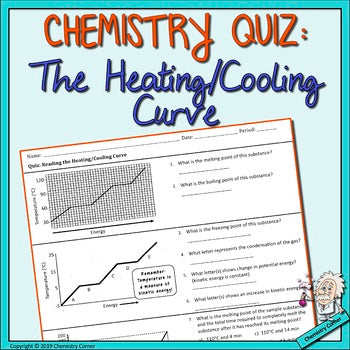 Chemistry Quiz: Reading the Heating/Cooling Curve – Chemistry Corner